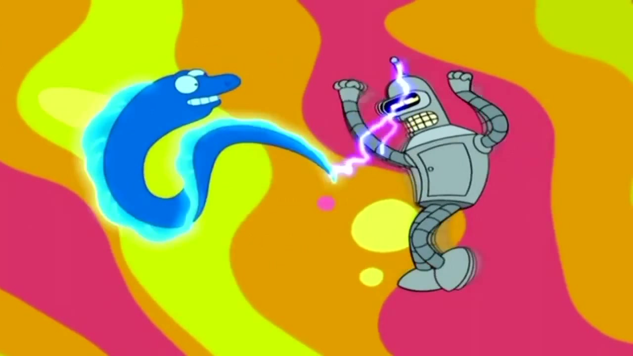 Futurama: Bender Jacking On - Coub