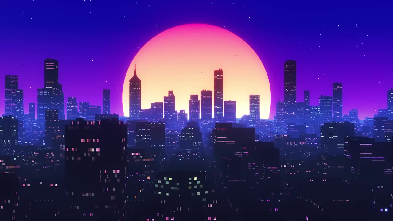 VJ LOOP 004 - "2200 hrs" 4K - Coub