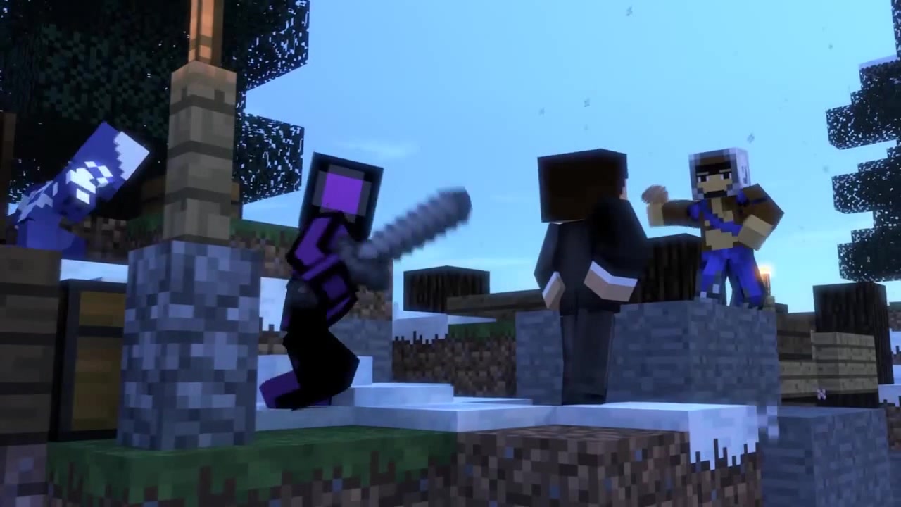 Skywars (Minecraft Animation) [Hypixel] - Coub