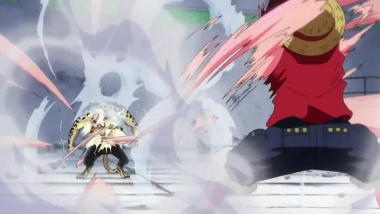Luffy Jet Gatling Gun - Coub
