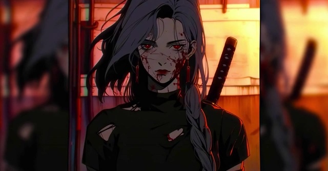 Girls with a katana - Coub