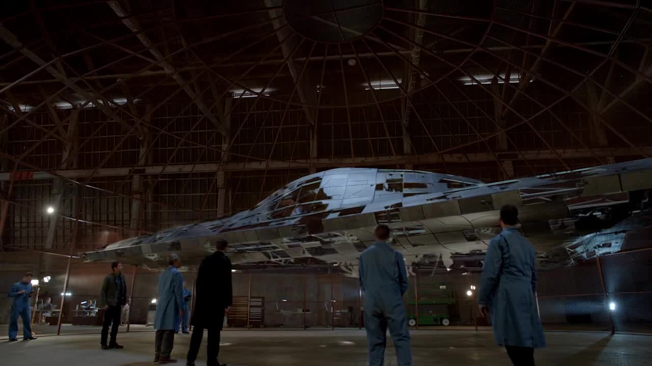 The X-Files - Triangular Aircraft - Coub
