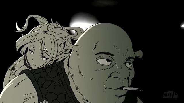 Frieren and Shrek Late Night Drive - Coub