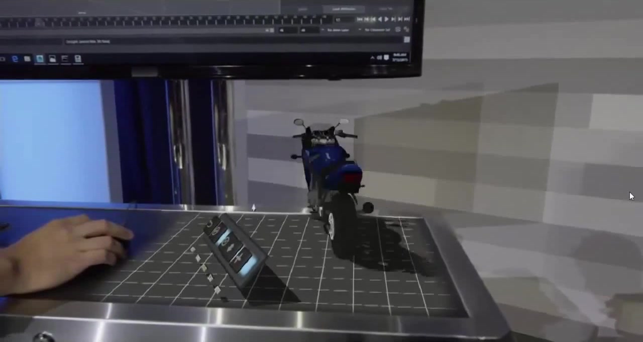 Autodesk Maya 3D HoloLens Demo at WPC - Coub