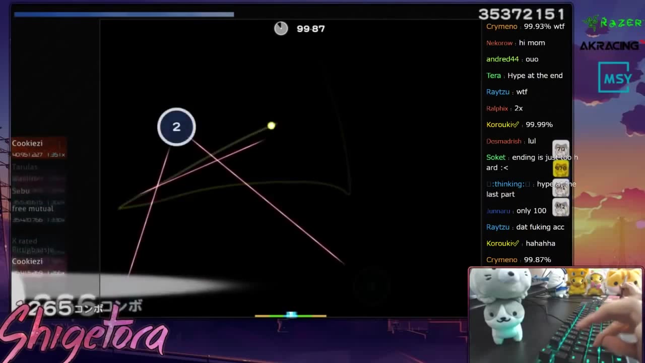 When noname saw osu! - Coub