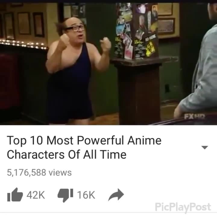 Top 10 Most Powerful Anime characters of all time - Coub