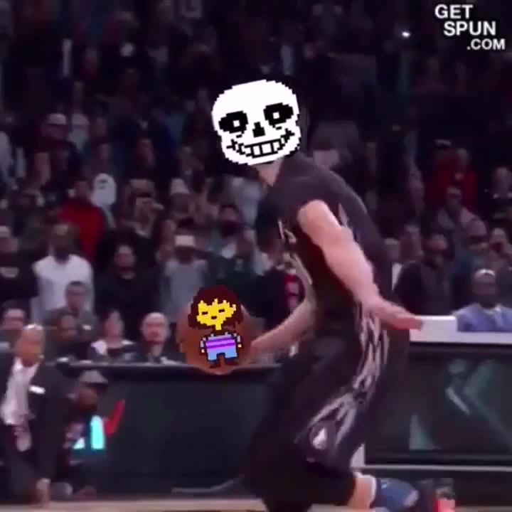 Getttttt Dunked On! #sans #dunked on #frisk #undertale - Coub - The ...