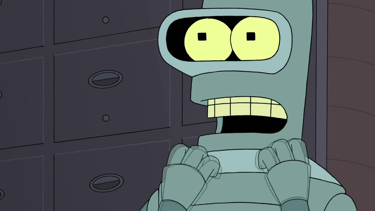 Bender surprised - Coub