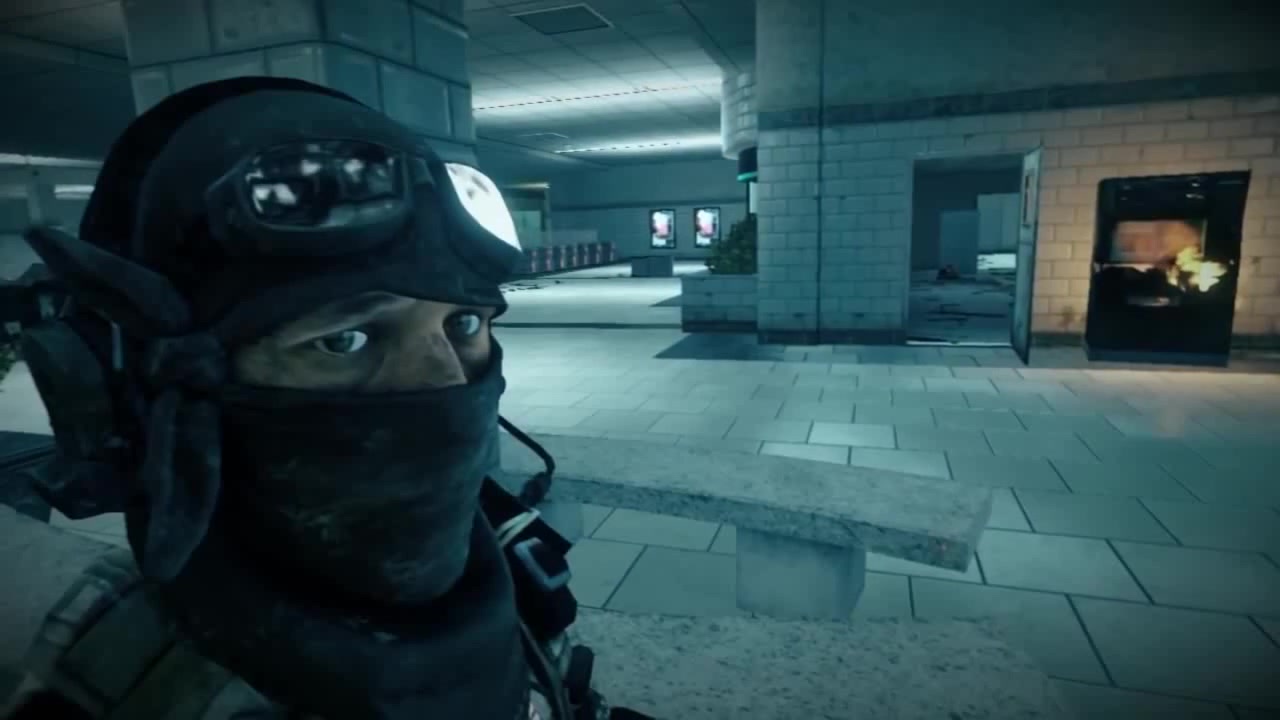 Battlefield 3 Slow Motion Knife (Mad World) - Coub