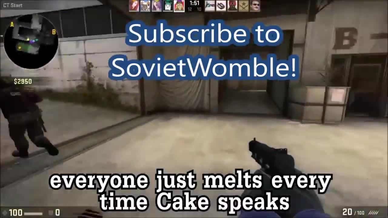 SovietWomble Cake says Helloooo - Coub