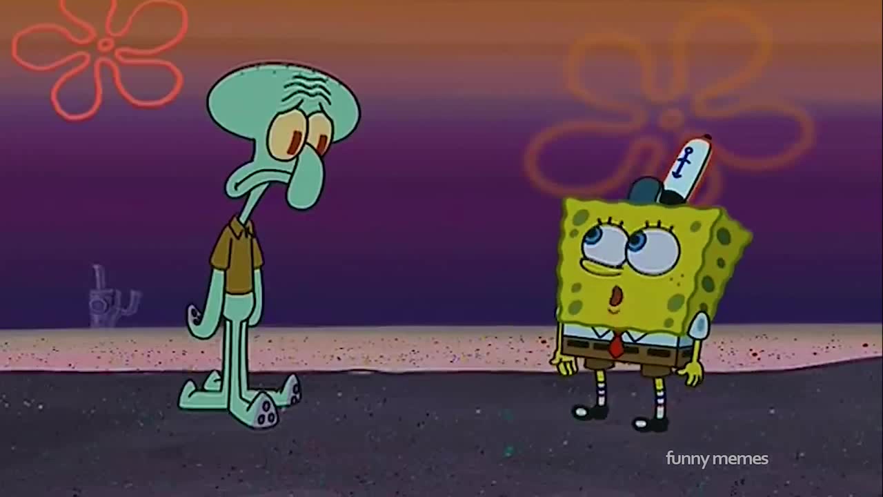 Spongebob and Squidward Brotherly Love - Coub