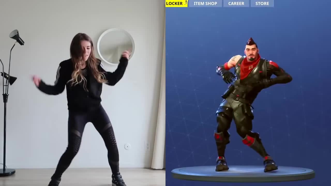 FORTNITE DANCE CHALLENGE! - Coub