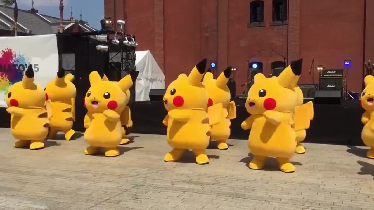 CUTE PIKACHU DANCING #3 - Coub