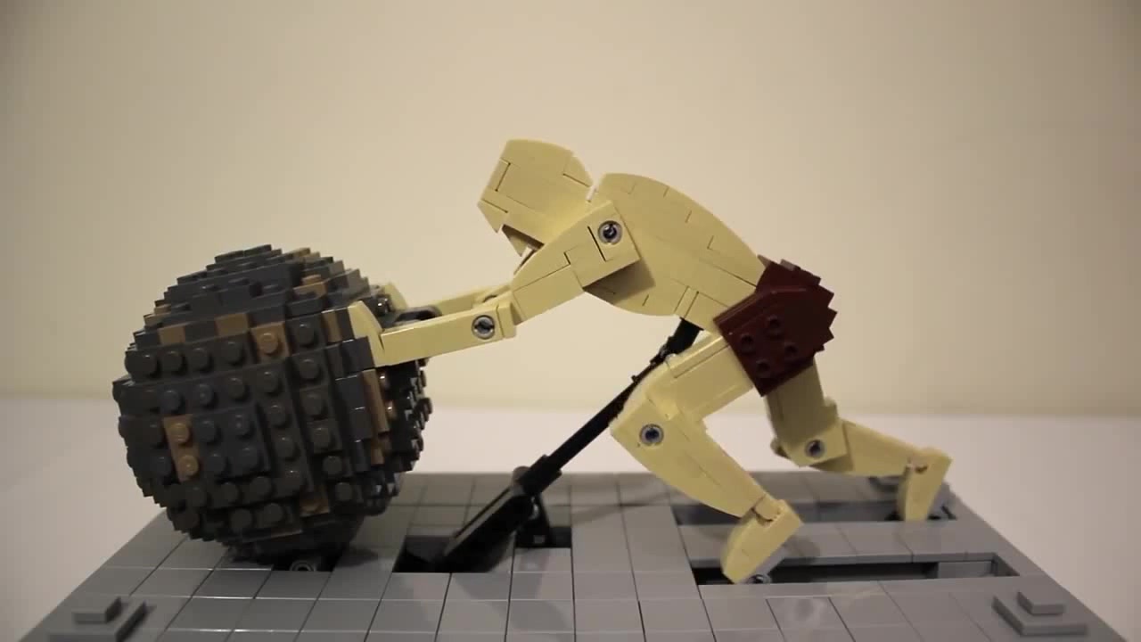 Sisyphus LEGO Kinetic Sculpture - Coub