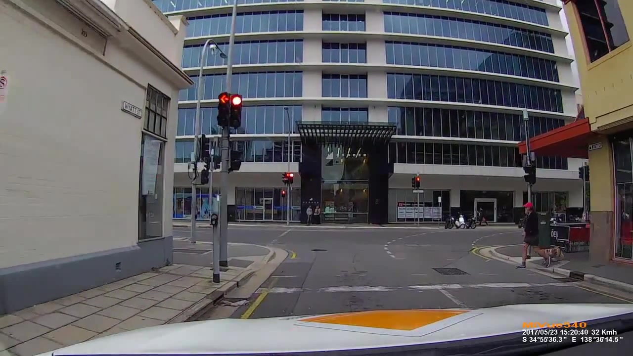Angry pedestrian gets instant karma - Coub