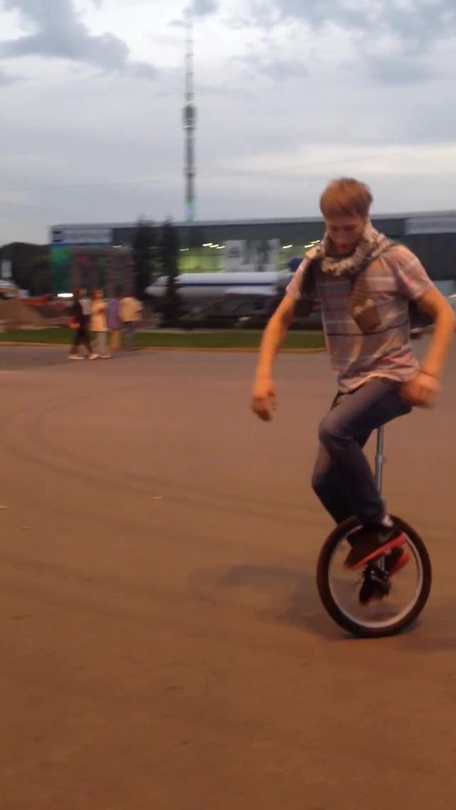 Unicycle circle backwards the first time - Coub - The Biggest Video ...