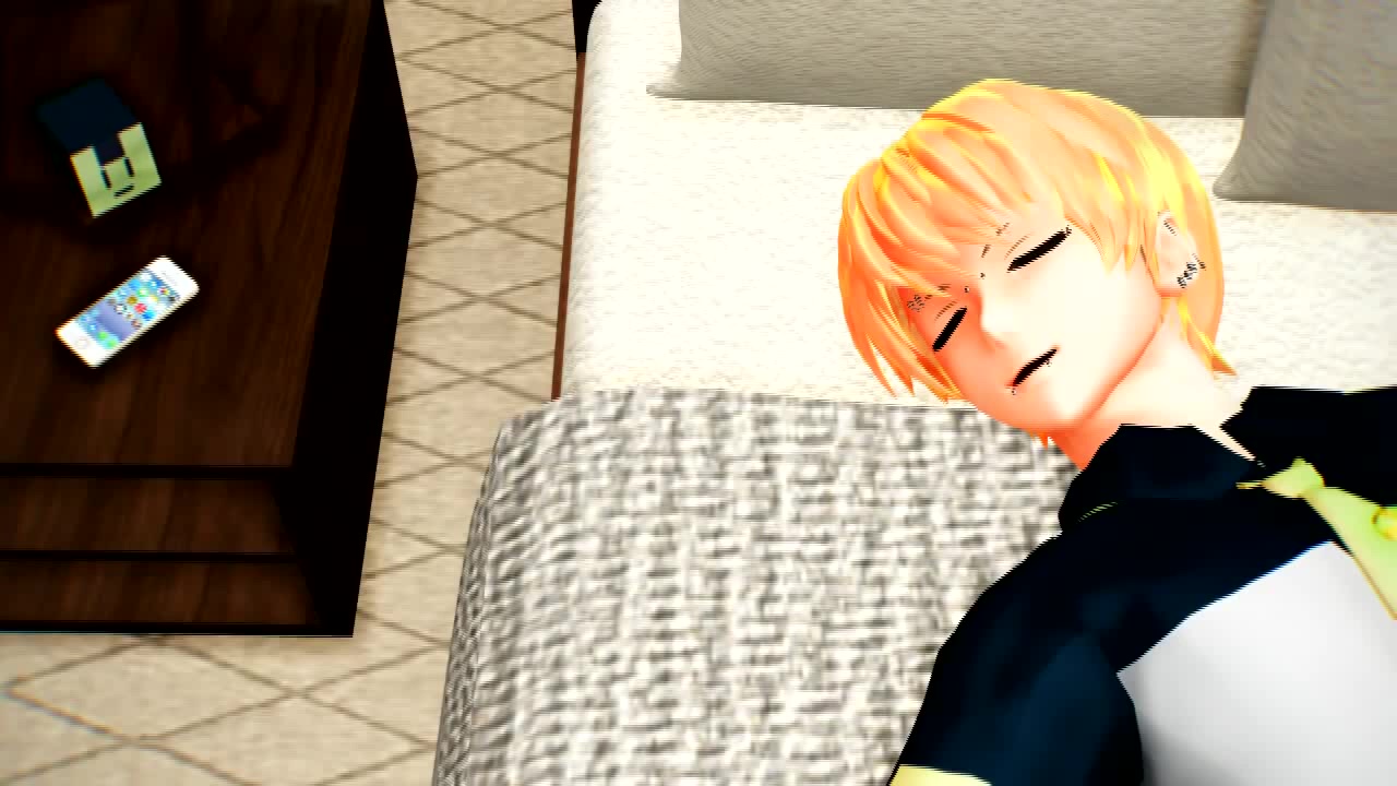 【Dmmd MMD】When you set your favorite song as your alarm... - Coub - The ...