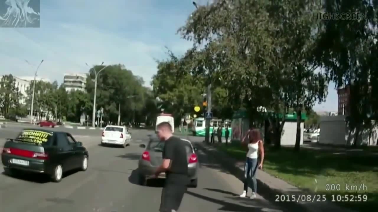 Top 10 Road rage compilation - Coub