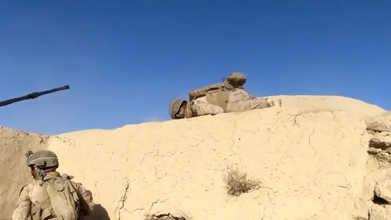 Combat firefight against Taliban - Coub