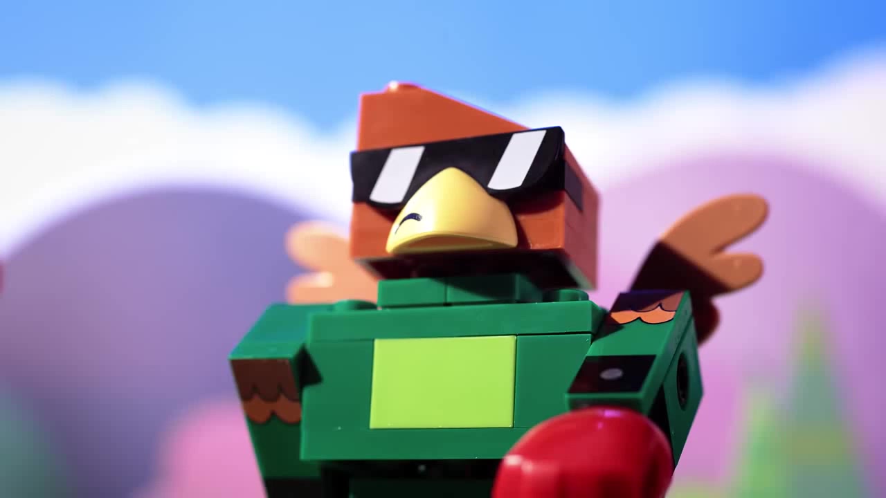 Boppin’ and Bashin’ with Hawkodile - LEGO Unikitty - Character Videos ...