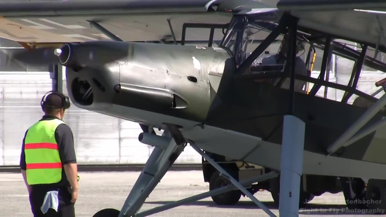 WWII Aircraft Engines - Storch - Coub