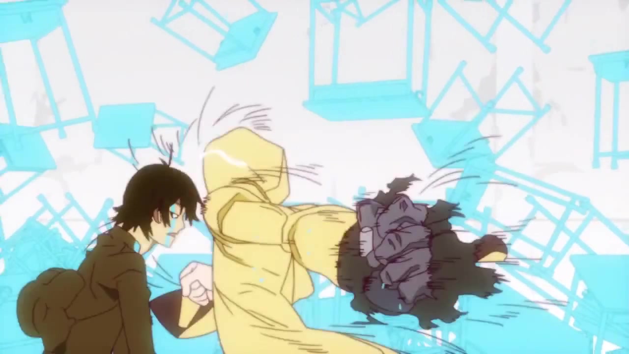 Bakemonogatari 7th episode Fight - Coub - The Biggest Video Meme Platform