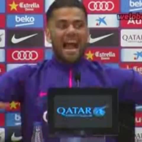 Dani Alves msg to real madrid - Coub