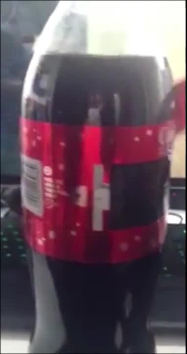 Coca Cola with a bow - Coub