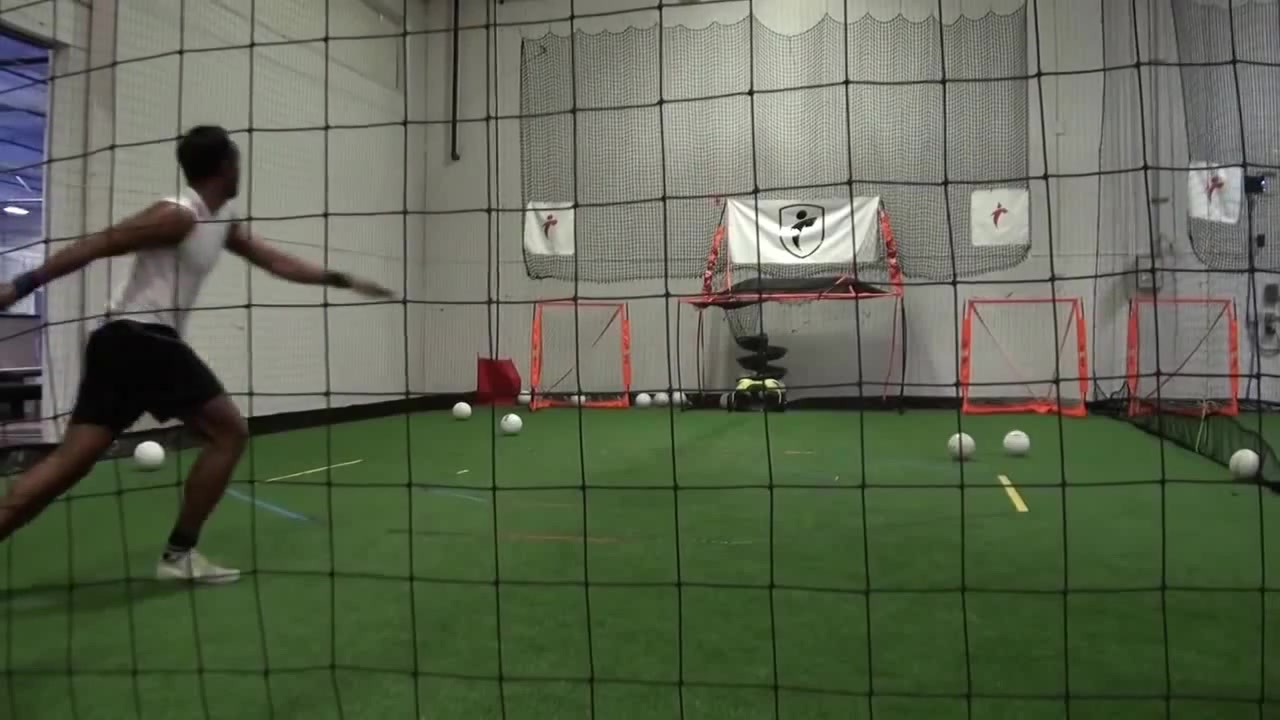 Training with toca soccer machine - Coub