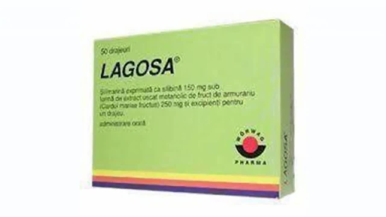 Lagosa 150mg x 25 tablets, silymarin, liver damage, liver treatment ...
