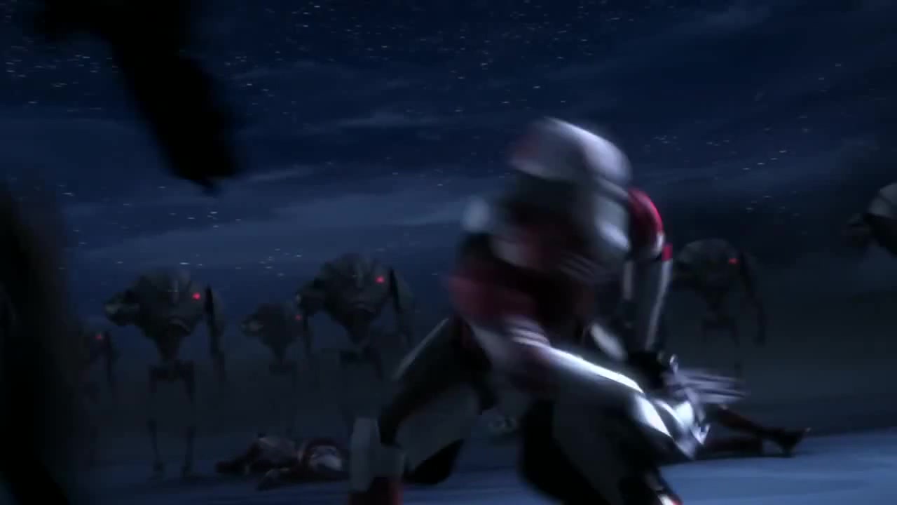 Star Wars: The Clone Wars - Commander Thorn's Death [1080p] - Coub