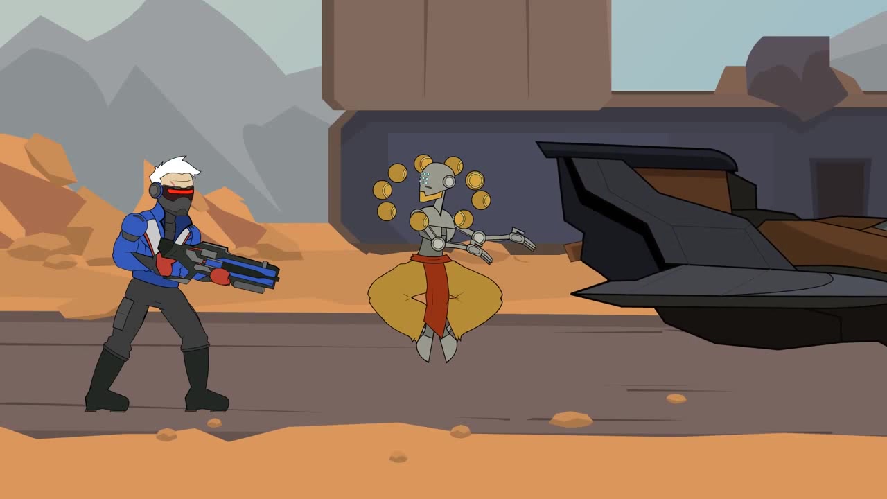 Move the Payload! - An Overwatch Cartoon - Coub