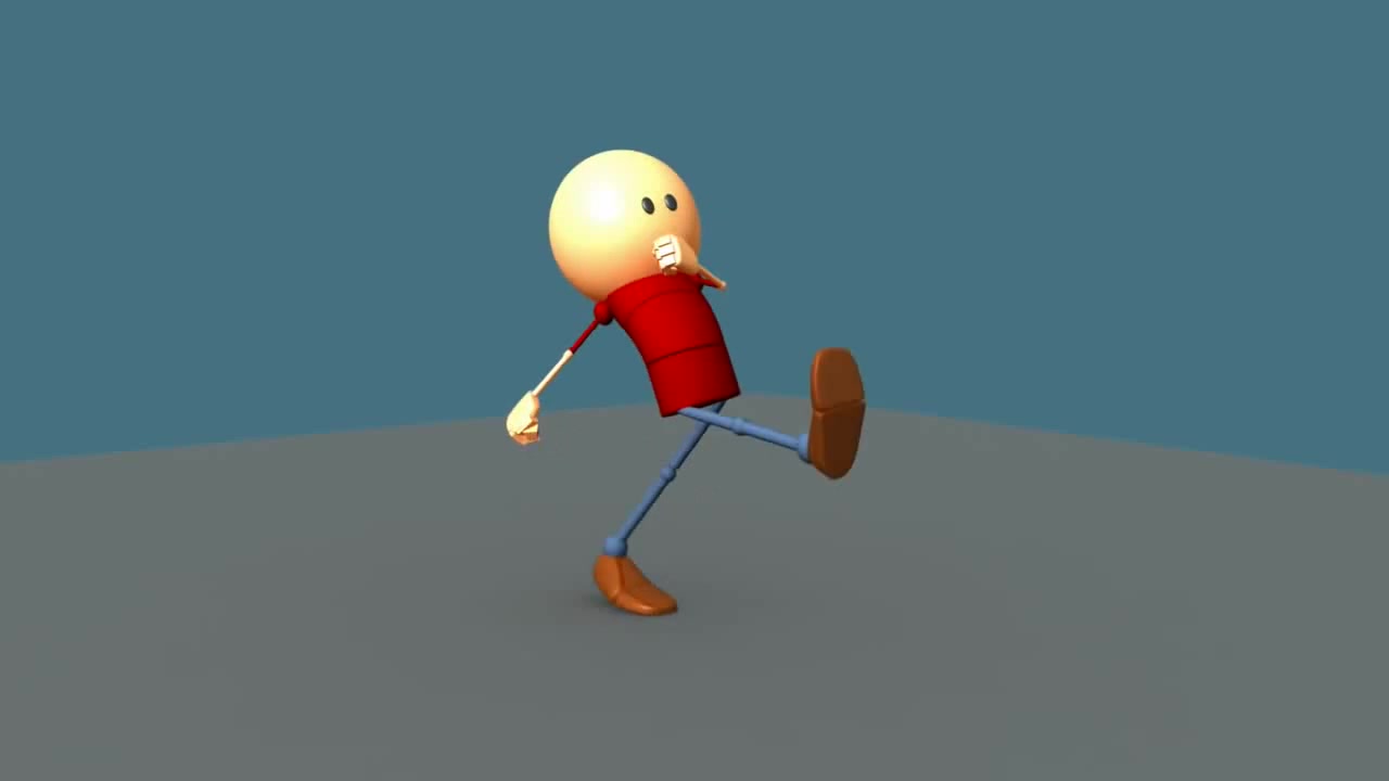 Cartoon walk cycle - MONEYMAKER - Coub