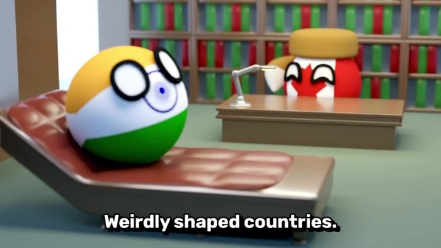 Weirdly shaped countries aren't real, they can't... | Countryballs ...