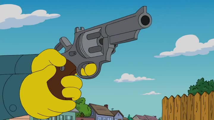 The Simpsons Guns - Coub