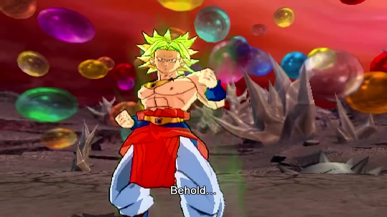 Goku and Broly Fusion | Karoly Ultimate Super Saiyan | DBZ Tenkaichi 3 ...