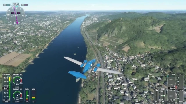 Flight Simulator 2020 - Düsseldorf, Germany, City Update 1 - Coub