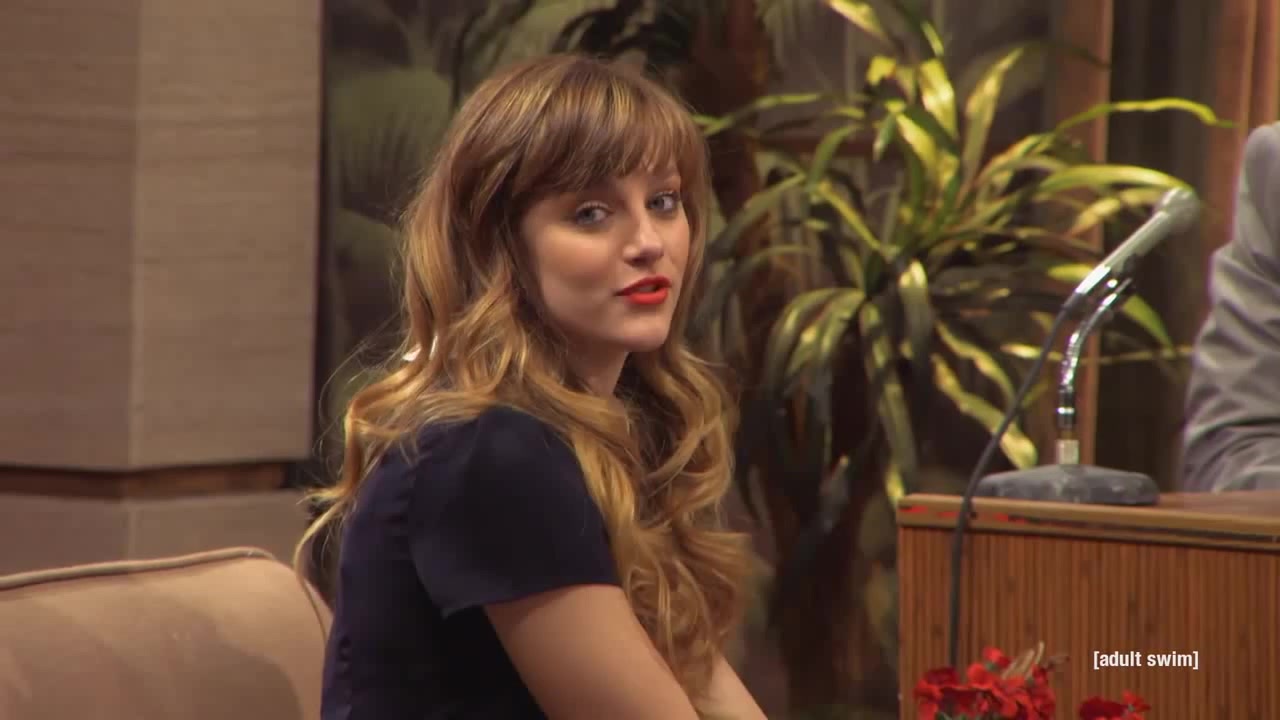 Aubrey Peeples | The Eric Andre Show | Adult Swim - Coub
