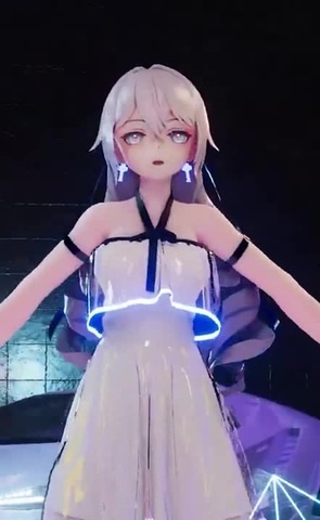【Honkai Impact 3 /MMD】💕「NEON DRESS」 Bronya Zaychik-[A]ddiction Cover by hanser💕 - Coub