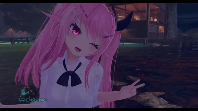 Seve - Cute girl dancing in VR | full body dance [VRChat] - Coub