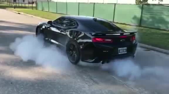 2017 Camaro ZL1 - Epic Burnout - Coub
