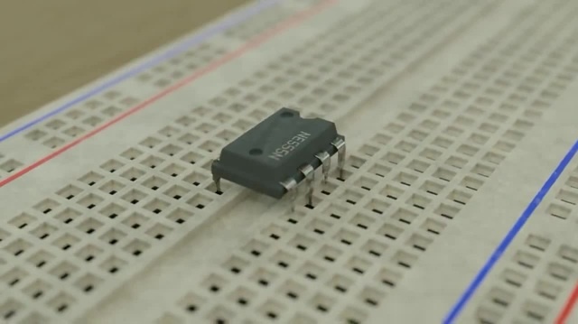 NE555N Walkin' Alive (aka IC walking on Breadboard meme. aka computer ...