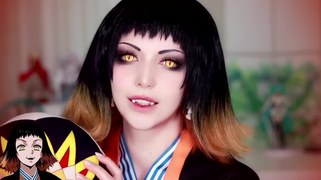 Susamaru Cosplay Makeup Tutorial Demon Slayer ☆ - Coub