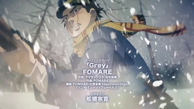 Golden Kamuy 3 opening / Золотой Камуй 3 опенинг | Grey by Fomare - Coub