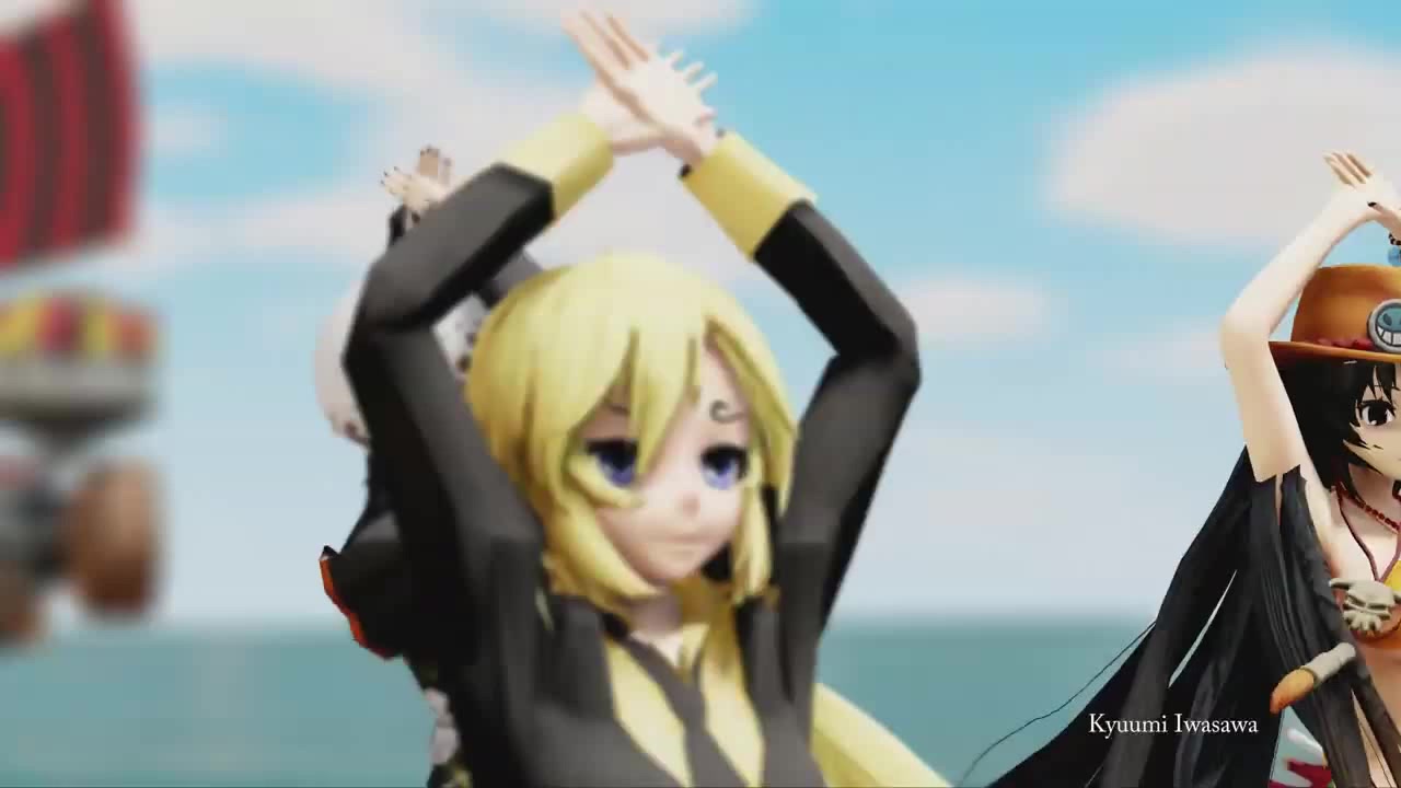 [MMD] One Piece - Kimagure Mercy - Coub
