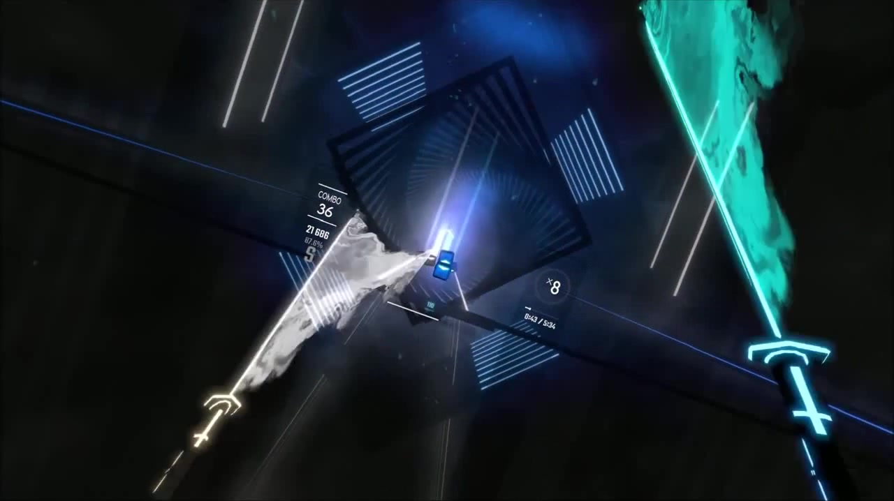 Beat Saber - I Finally Played This Song... (Reality Check Through The Skull) - Coub - The ...