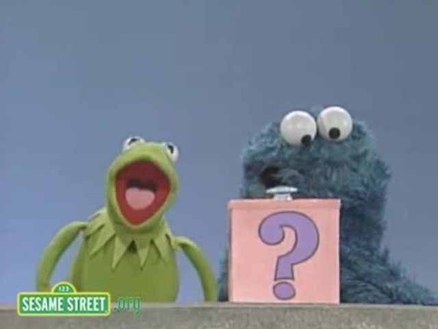 Sesame Street: Kermit And Cookie Monster And The Mystery Box - Coub