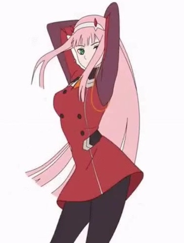 Zero Two 2nd side with Mememe! - Coub