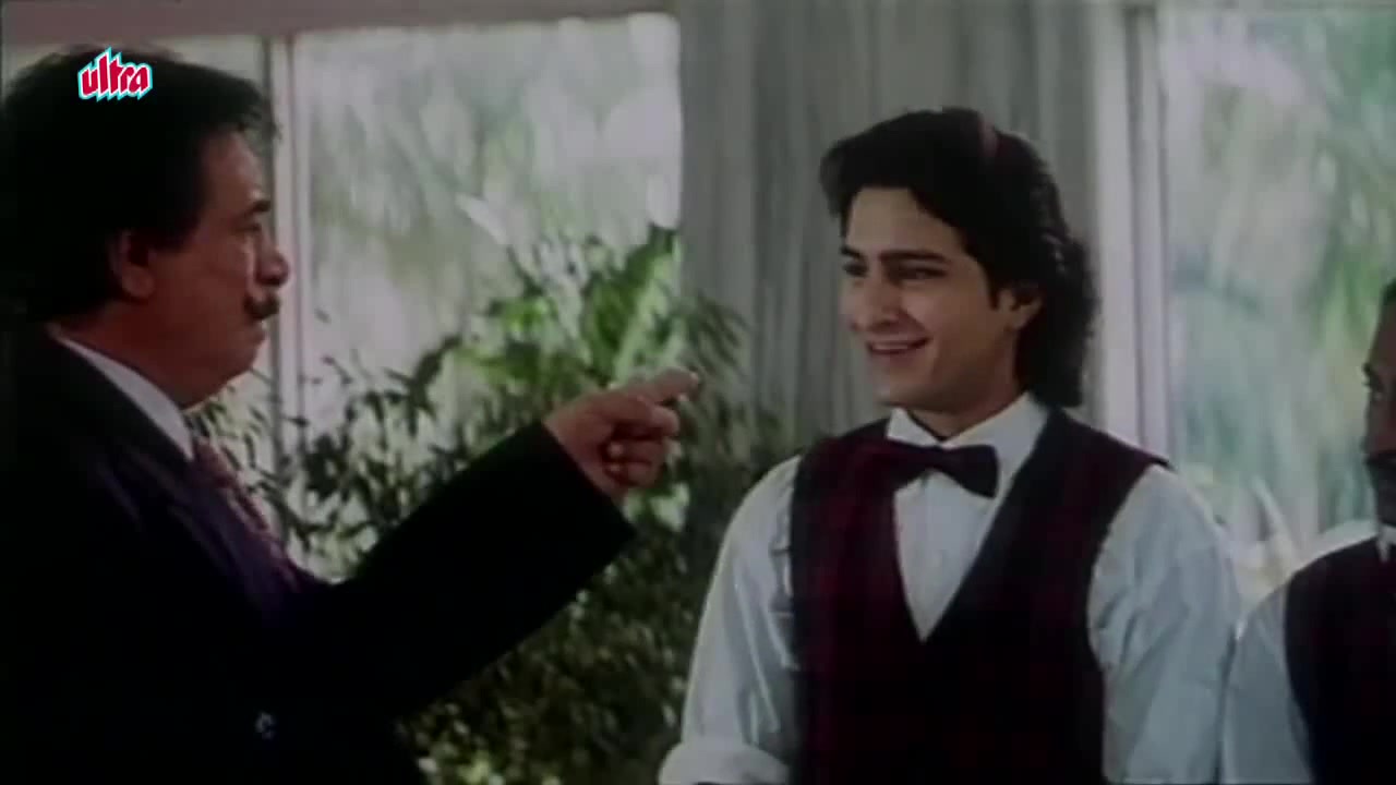 Funny Kader Khan with Saif, Surakshaa - Comedy Scene 6/15 - Coub