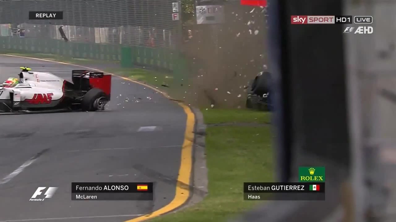 Alonso mad crash - Coub